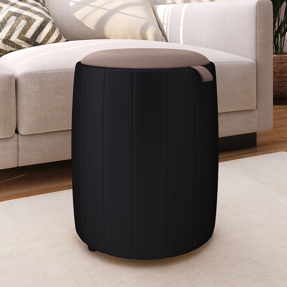 Puff gourmet Puffe Esther Luxo banqueta para sentar banquinho Quarto ...