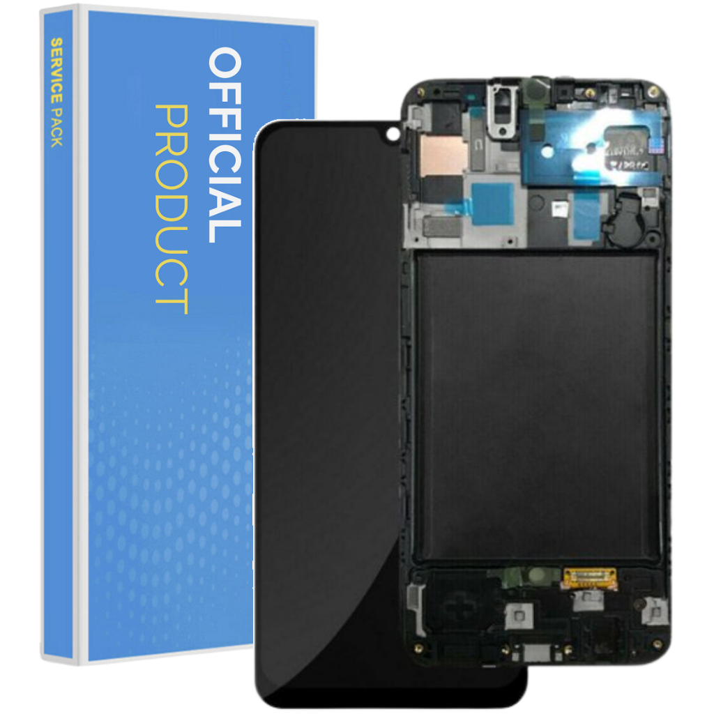 Tela Display Frontal Completa Oled Compatível Galaxy A50 A30 A50s + Aro Chassis + 1 Ano Garantia ...