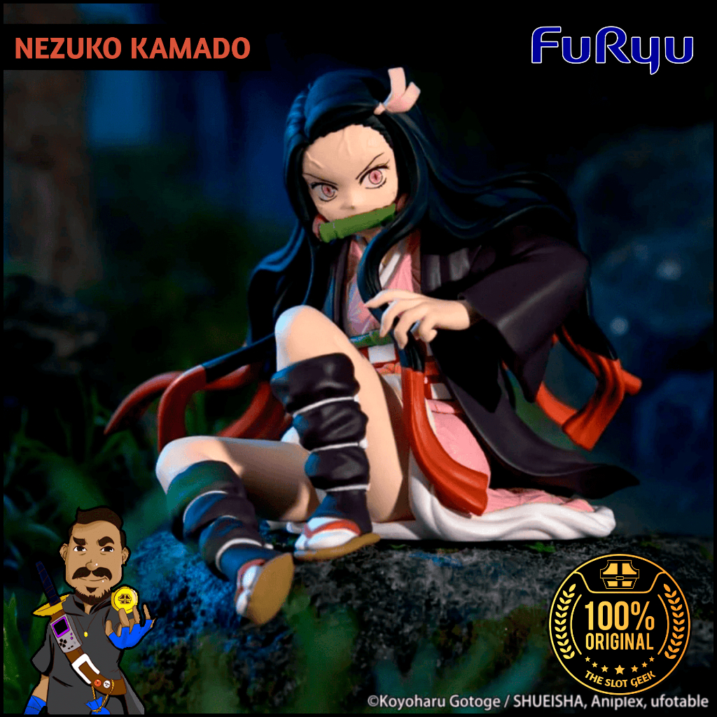 Action Figure Nezuko Kamado - ORIGINAL FURYU - Demon Slayer - Kimetsu ...