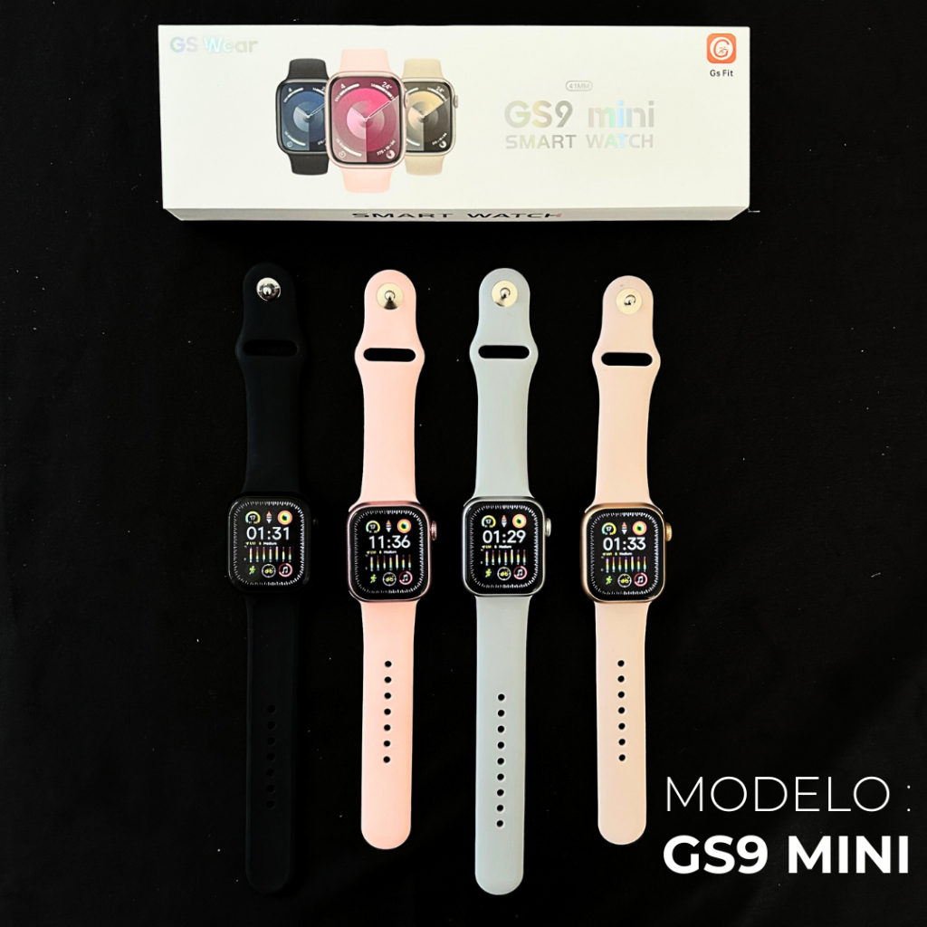 Smartwatch GS9 Mini Relógio Inteligente Para Mulheres Chat GPT 1.77 ...