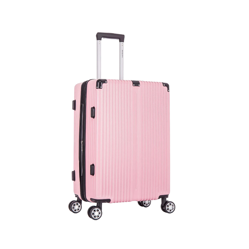 Mala de viagem Grande, 30kg para avião, em fibra, de rodinha. | Shopee ...