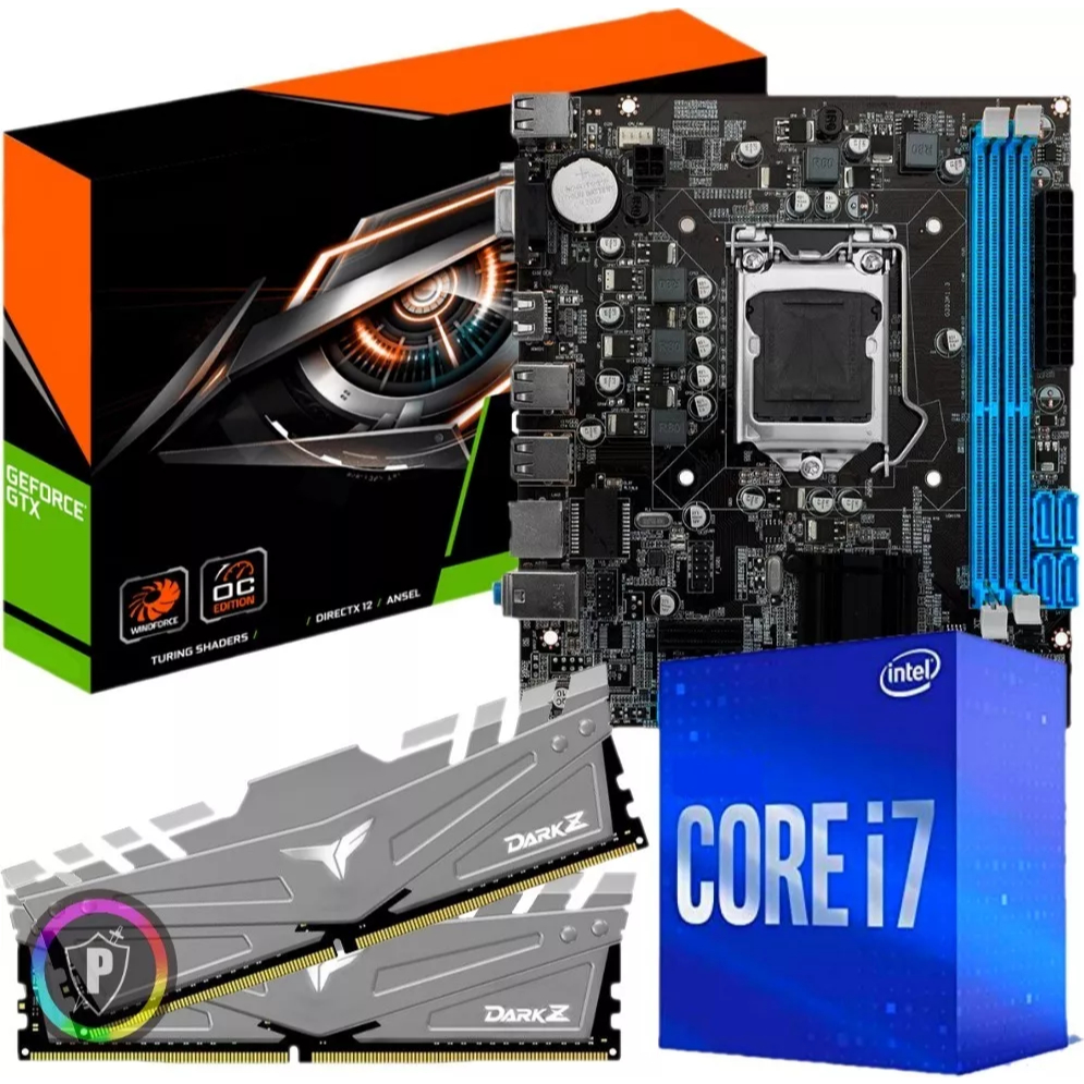 Kit Upgrade Gamer - Intel Core I7 3.6Ghz + Placa Mãe + GeForce 2GB ...