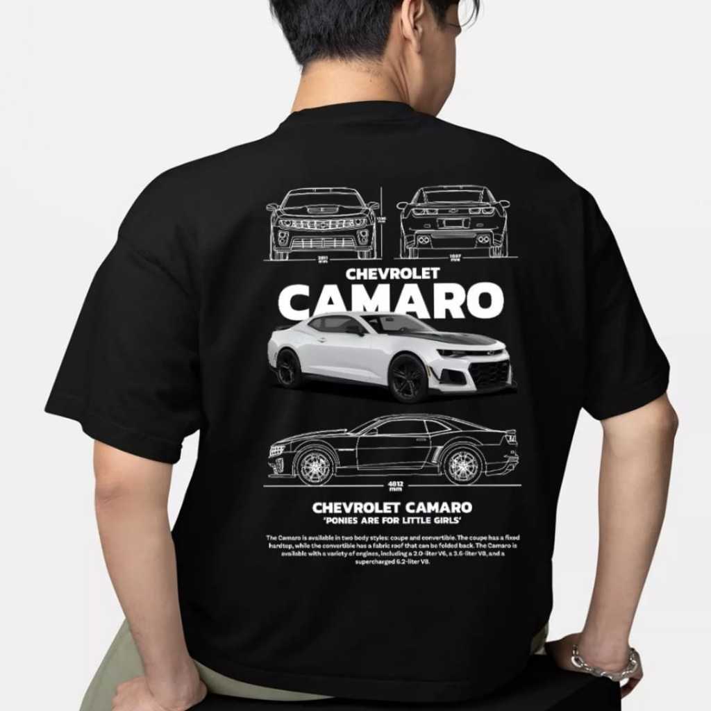 Camisa Camaro Corrida Carros Femenina e Masculina | Shopee Brasil