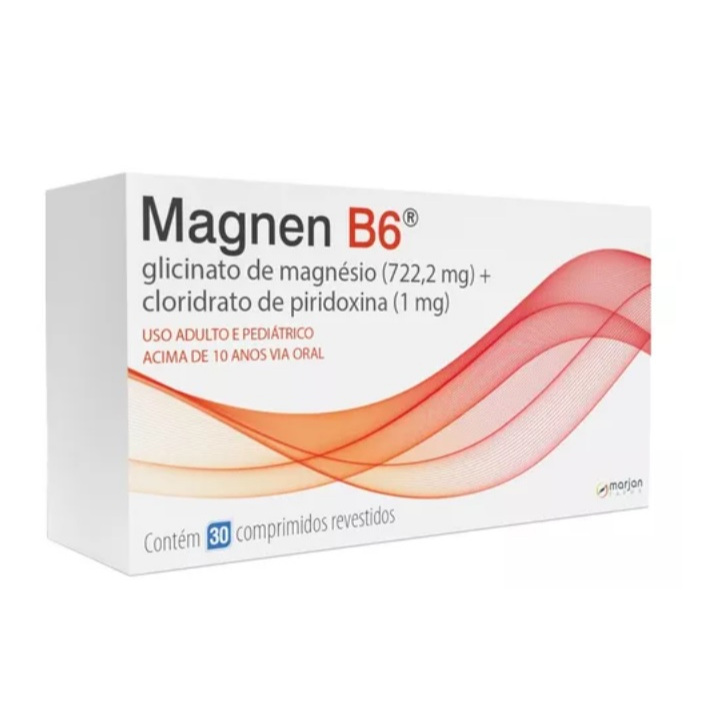 Magnen B6 30 Comprimidos Revestidos | Shopee Brasil