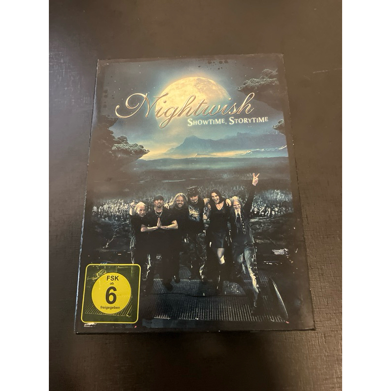box nightwish showtime, storytime digibook 2 cds + 2 dvds (angra ...