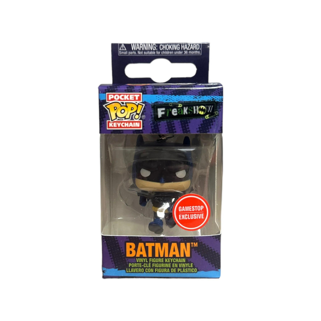 Funko Pocket Pop Keychain Batman Exclusivo Gamestop Freakshow | Shopee ...