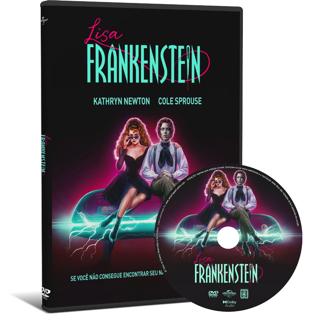 DVD Lisa Frankenstein (2024) | Shopee Brasil