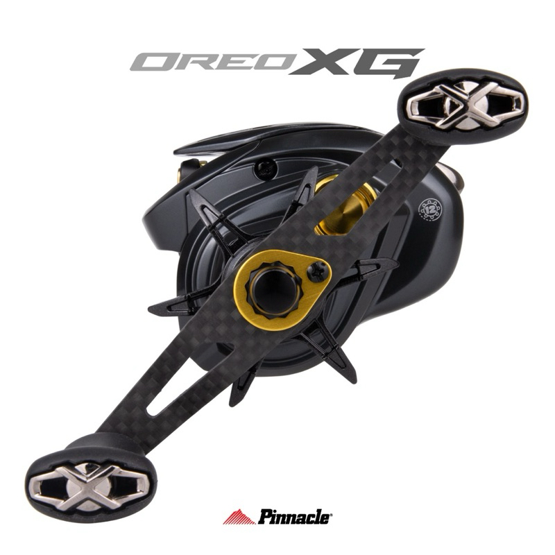 Carretilha PINNACLE, OREO XG, 147g, Drag 7.5kg, REC: 8.1:1, “30mm x 110m, Alarme: Indicador ...