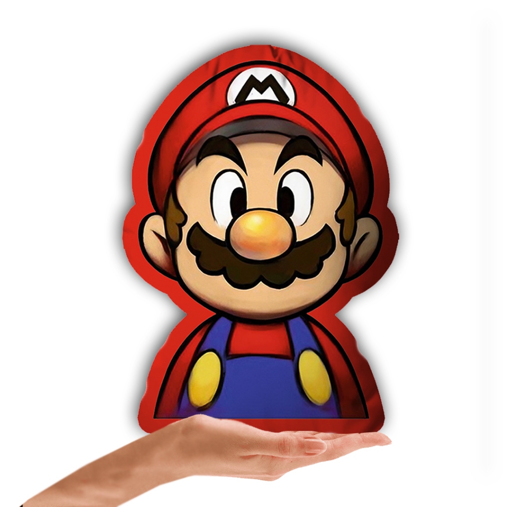 Almofada 3D Mario-Luige Vintage | Shopee Brasil