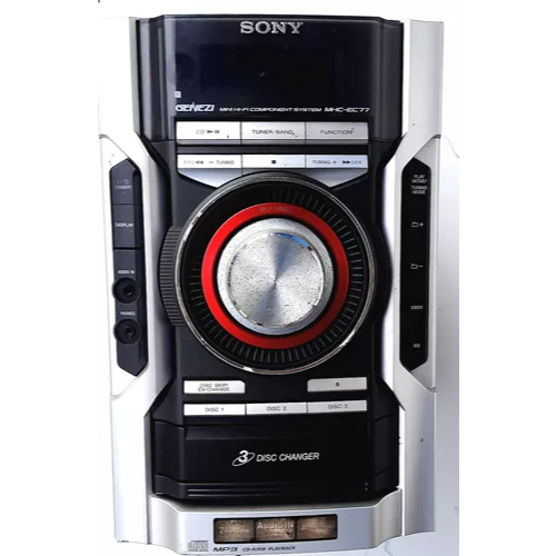 Mini System Sony Mhc-ec77 Sem As Caixas e sem controle Leia Descrição ...