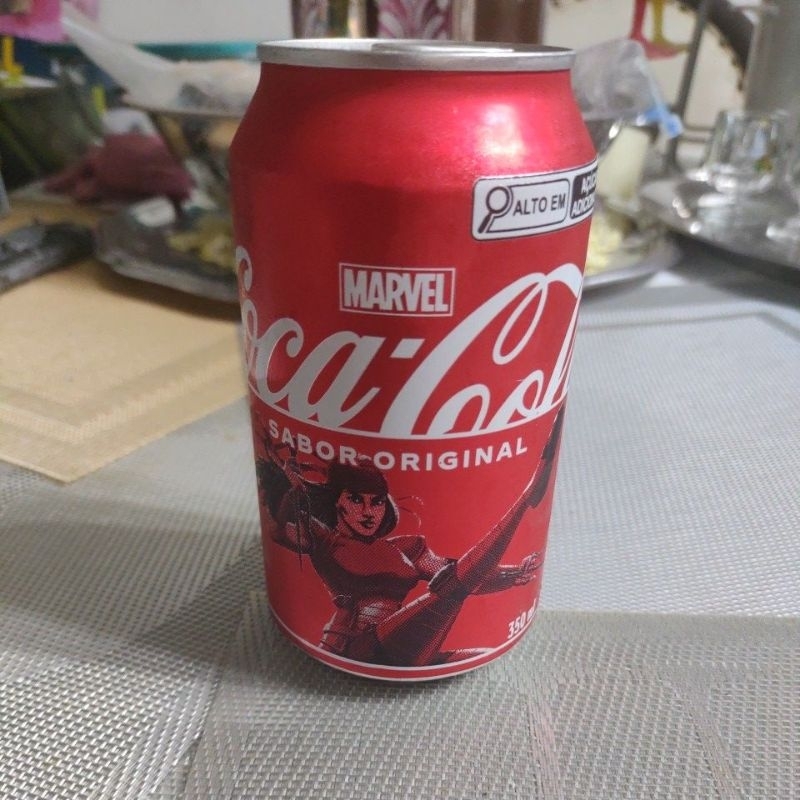 COLEÇÃO MARVEL COCA COLA ELEKTRA 350 ML SABOR ORIGINAL LATINHA | Shopee ...
