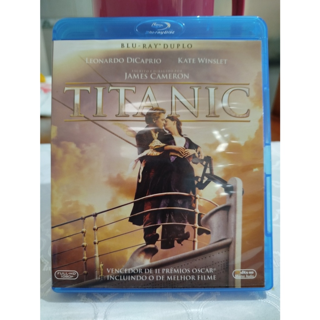 Blu-ray Titanic duplo com luva e original | Shopee Brasil
