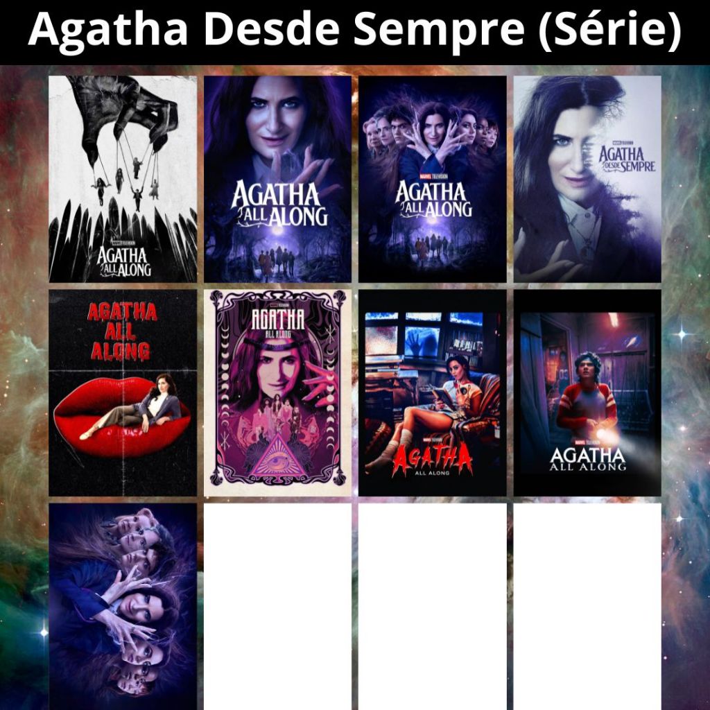 Placa Decorativa MDF (14x20cm ou 20x28cm) Agatha Desde Sempre (Série) - Quadro Parede ...
