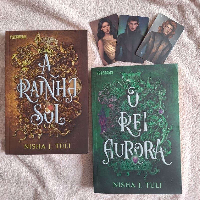 A Rainha Sol & O Rei Aurora - acompanha cards dos personagens | Shopee Brasil