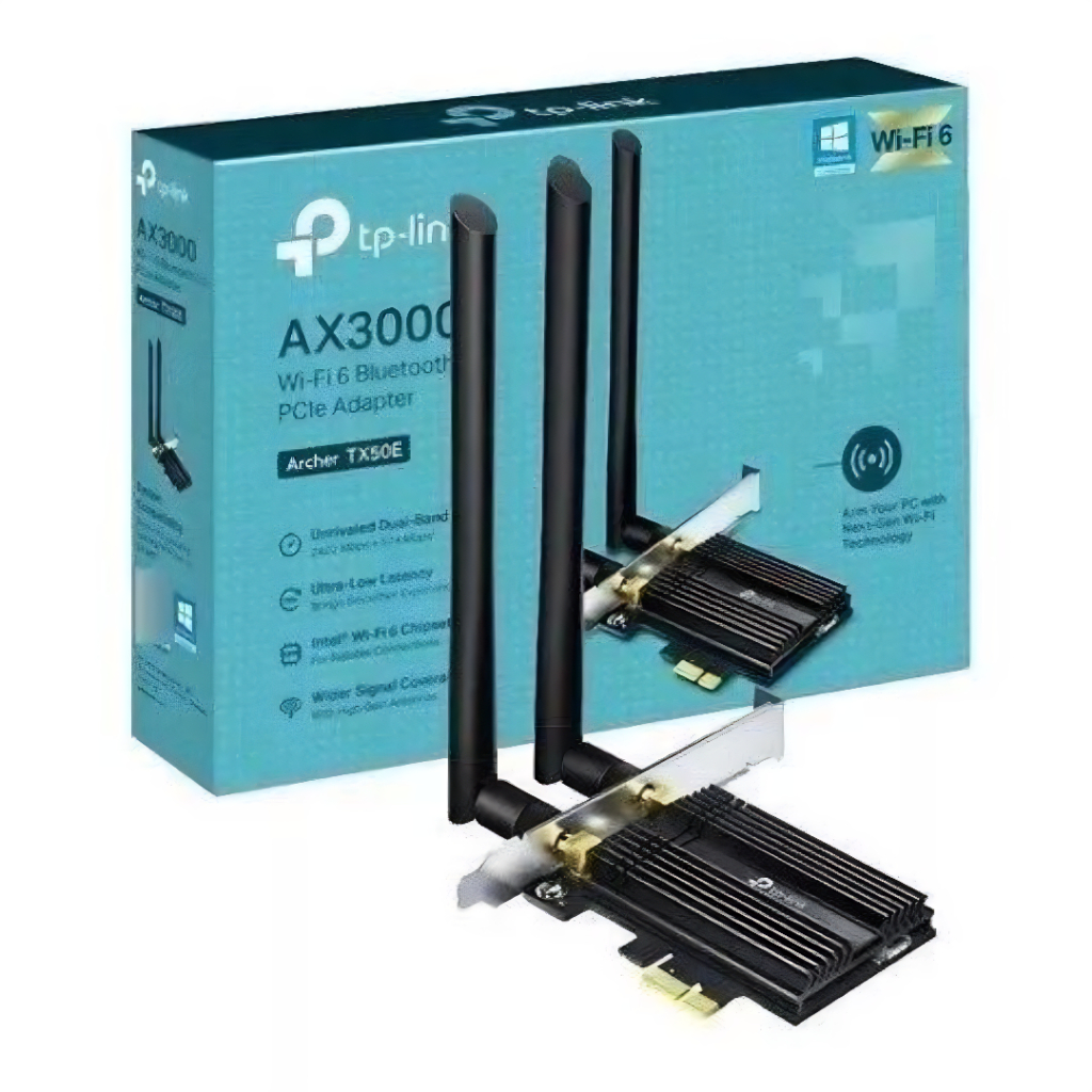 Adaptador Wi-Fi Archer TX50E AX3000 6 Bluetooth TP-Link | Shopee Brasil