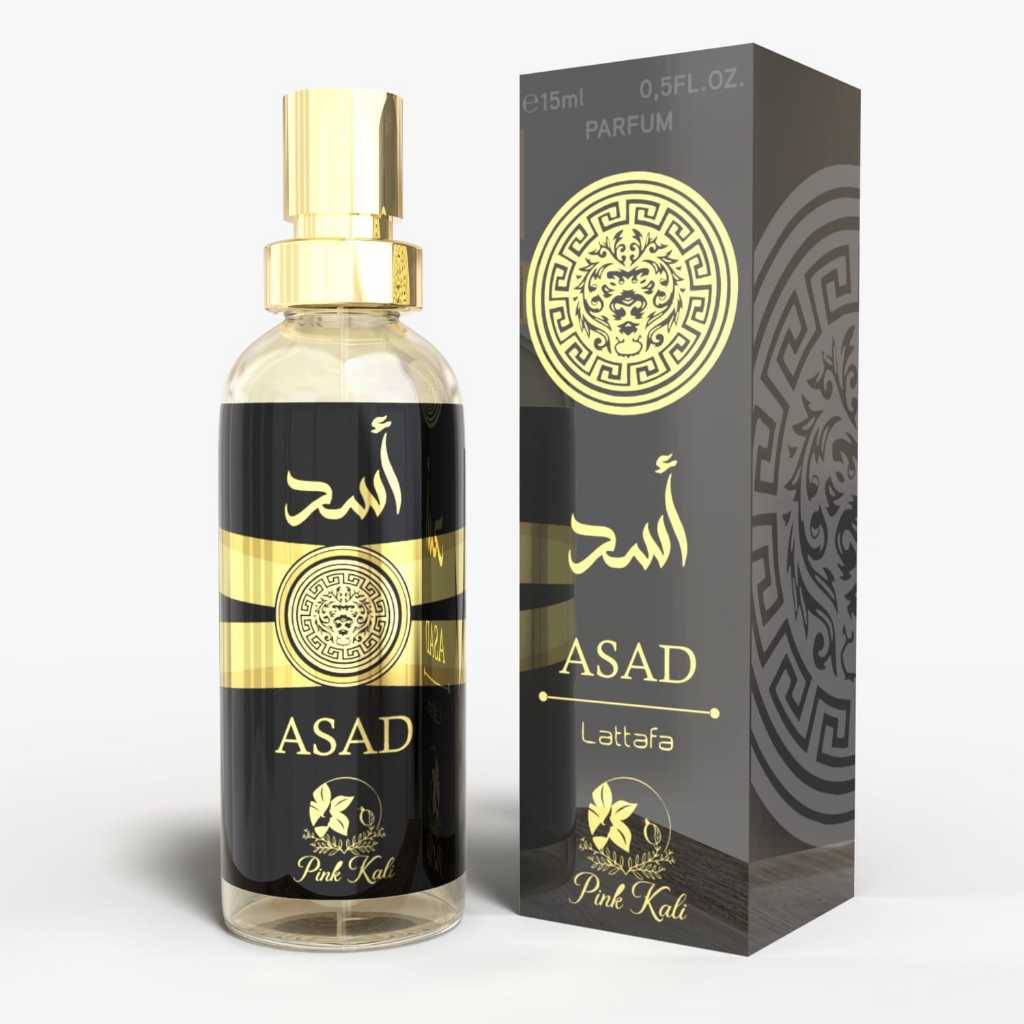 Asad 15ml - Pink Kali - Perfume Árabe - lattafa - Masculino - Unissex ...