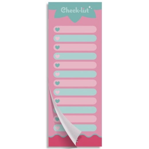 Bloco de anotações DAC Hello – Chek List – com 30 folhas 90g – 4573 ...