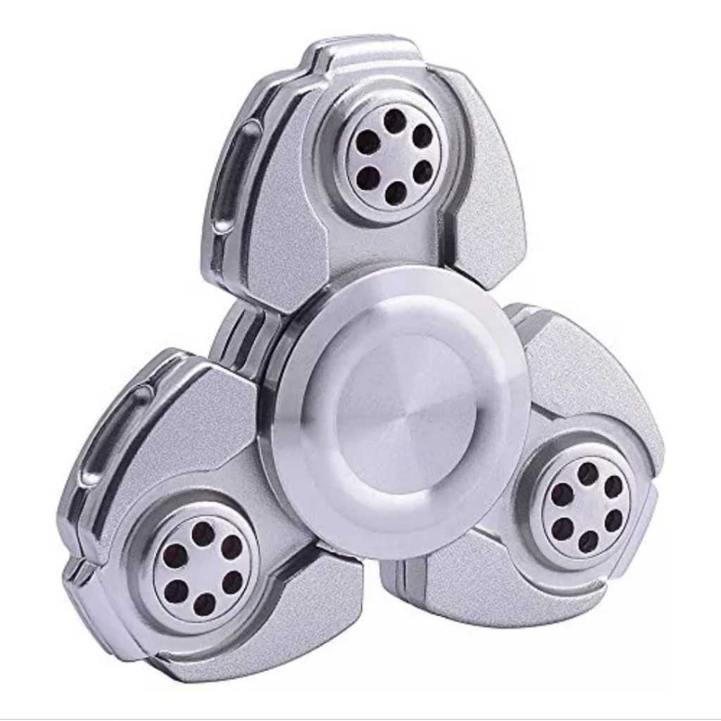 Fidget Hand Spinner Metal Anti Stress Multicolorido Dos Raros ...