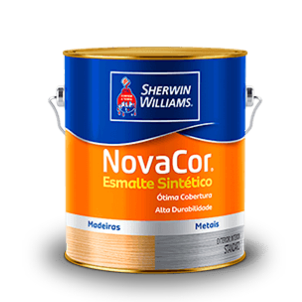 Esmalte Sintético Novacor 3,6L Cores Sherwin-Williams | Shopee Brasil