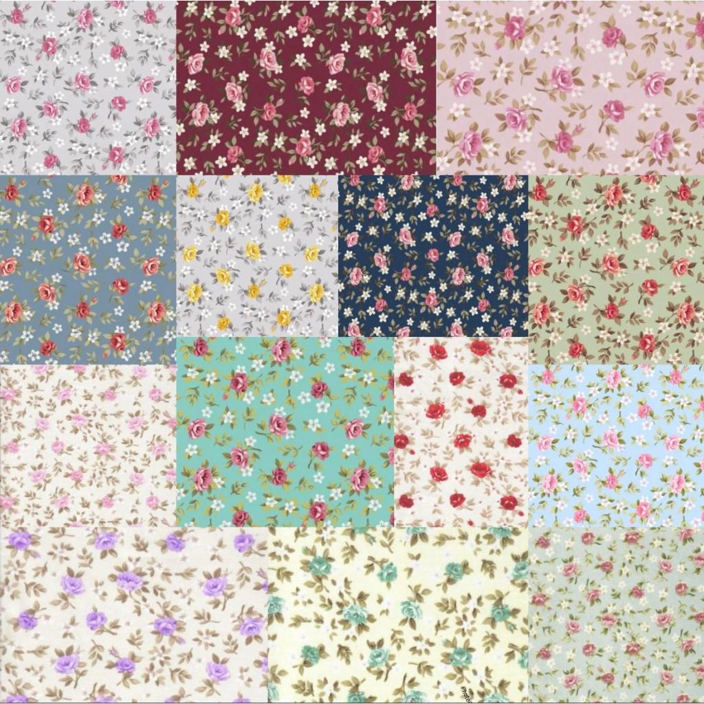 Tricoline Estampada Lúcia, Tecidos Caldeira, Tecidos 50cm x 1,50m ...