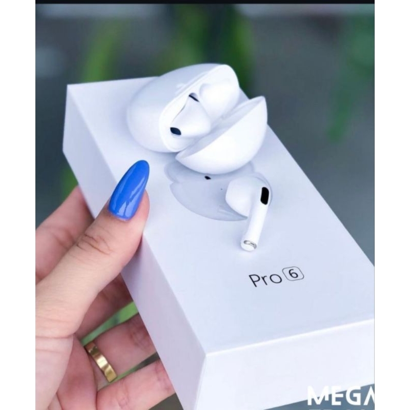 Fone de Ouvido TWS PRO6 sem fio Bluetooth airbuds mini FAM | Shopee Brasil
