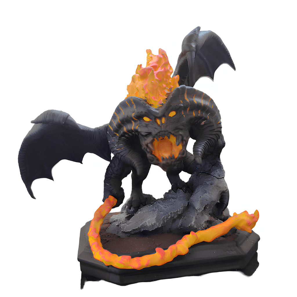 Balrog - Action Figure Chibi - O Senhor dos Anéis | Shopee Brasil