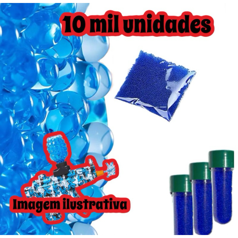 bolinhas de gel orbs kit com 10 mil unidades somente as Bolinhas ...