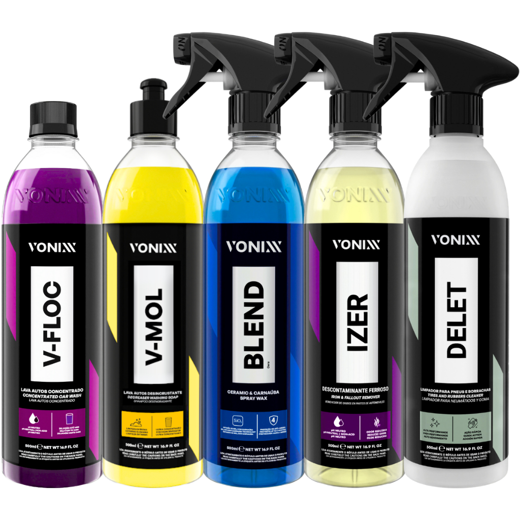 Kit V-Floc V-Mol Delet Blend Spray Izer Vonixx | Shopee Brasil