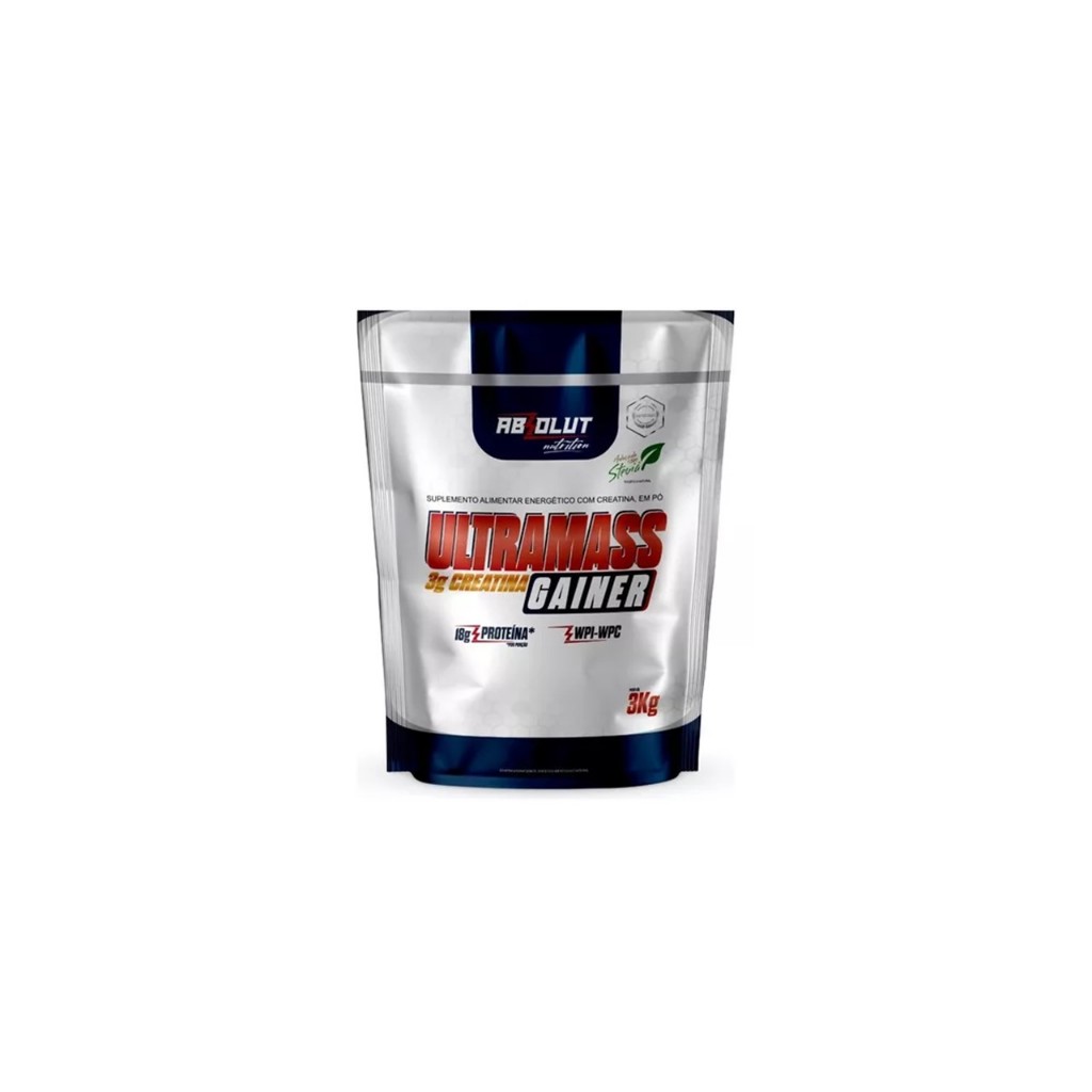 Absolut Nutrition Ultra Mass Gainer 3kg sabores | Shopee Brasil