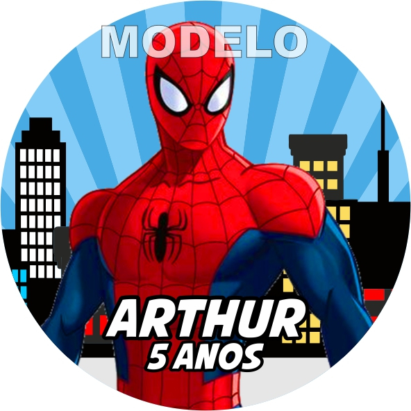 25 Adesivos Homem Aranha Super Herói - Diversos (3,5cm, 4cm, 5cm, 6cm ...