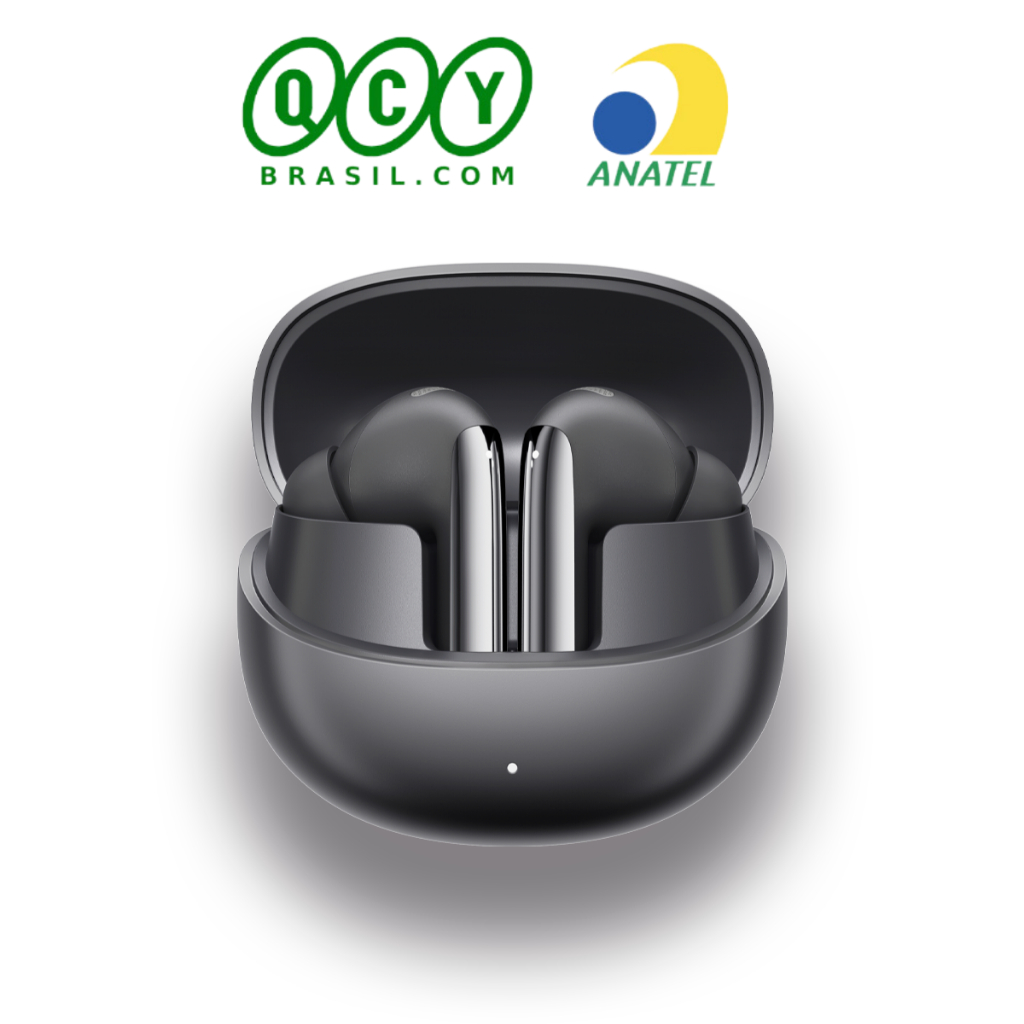 Fone Sem Fio Bluetooth QCY HT08 Melobuds Pro ANC 5.3 Conexão Multiponto ...