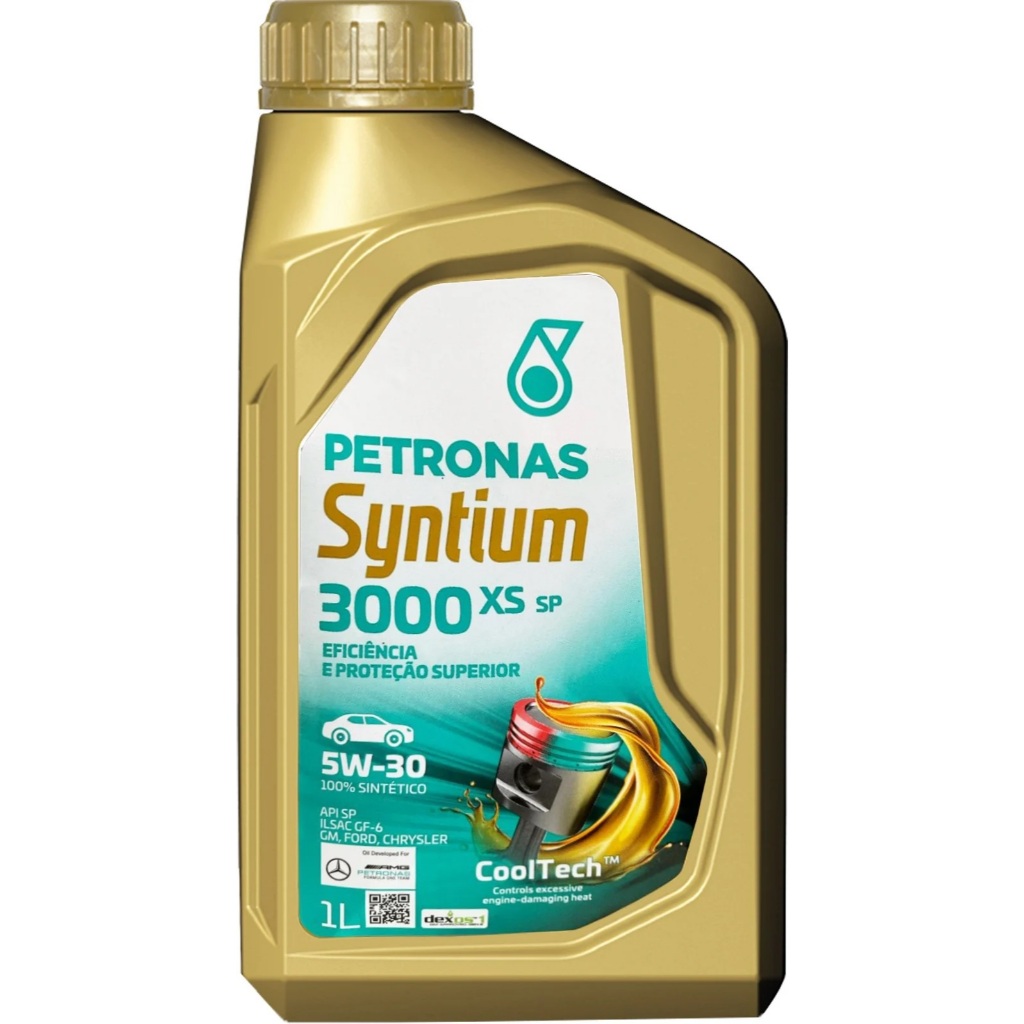 Óleo Lub Motor Petronas Syntium 5w30 3000xs DEXOS 1 Sintético 1litro ...