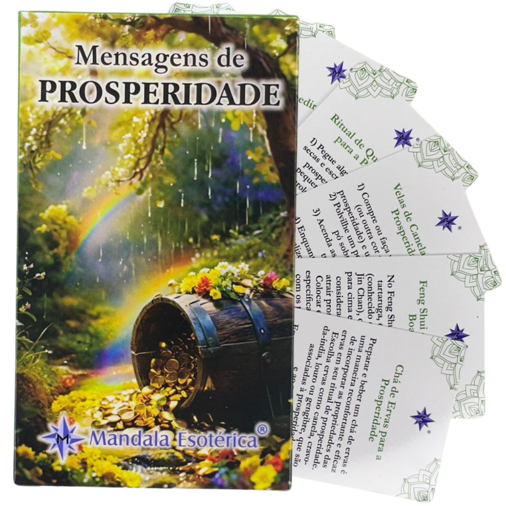 Oráculo Mensagens De Prosperidade | Shopee Brasil