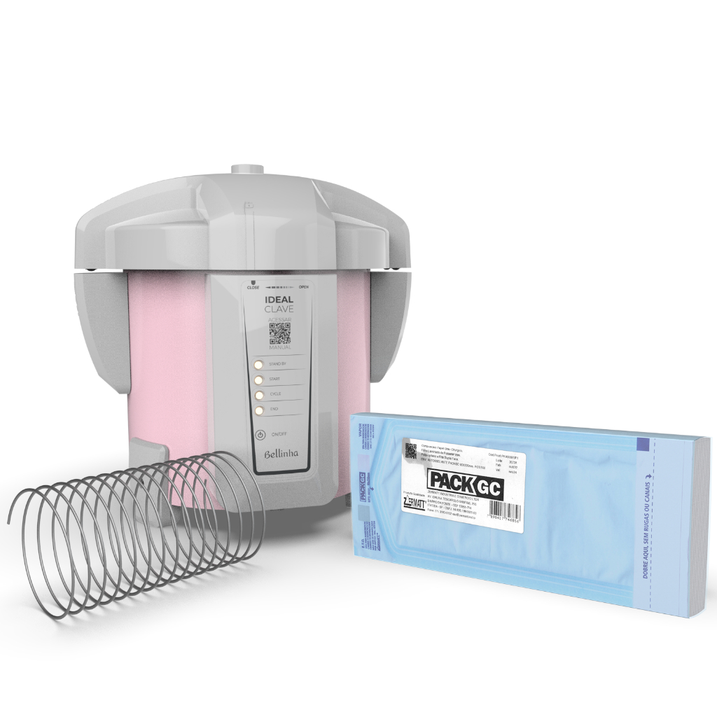 Autoclave Idealclave Bellinha 5 Litros Rosa 110V com tecnologia DVM ...