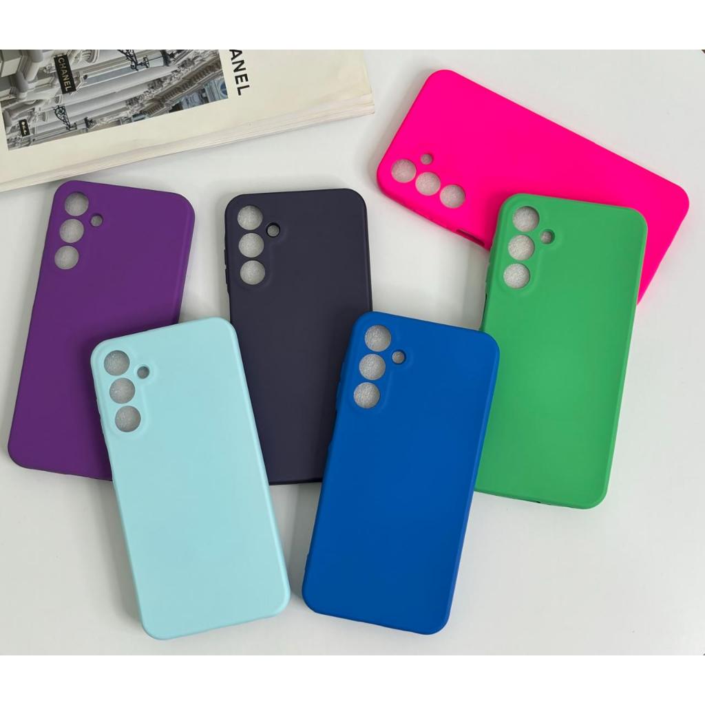 Kit Capa Capinha - A25 5G - Samsung Silicone Aveludado | Shopee Brasil