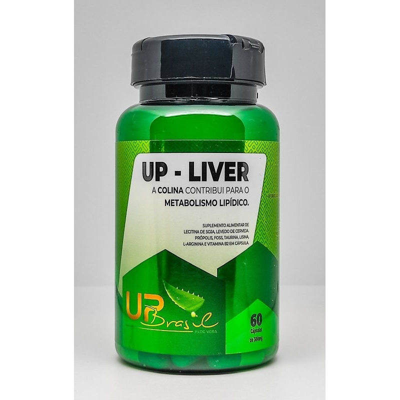 Suplemento Alimentar UP Liver 60 Cápsulas Rico em Colina | Shopee Brasil