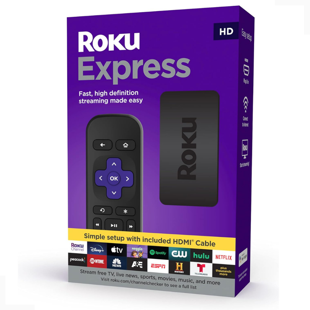 Streaming Roku Express Full HD 1920 x 1080 Smart TV Hdmi DTS Digital ...