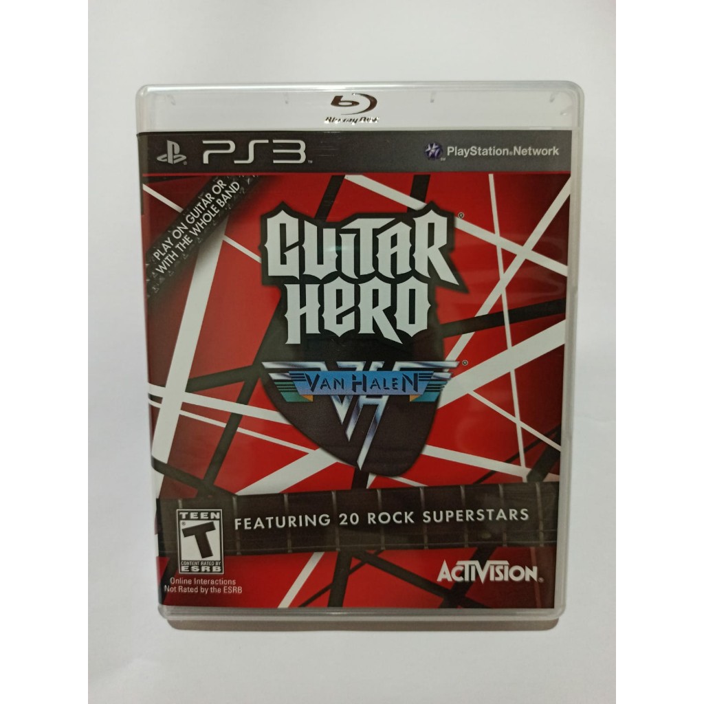 Guitar hero van halen ps3 store