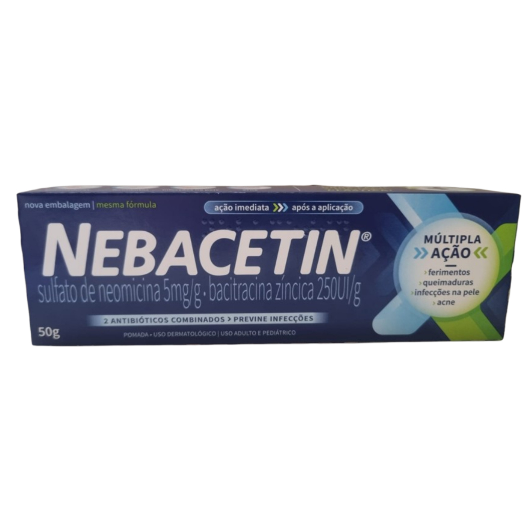 Nebacetin Pomada 50g | Shopee Brasil