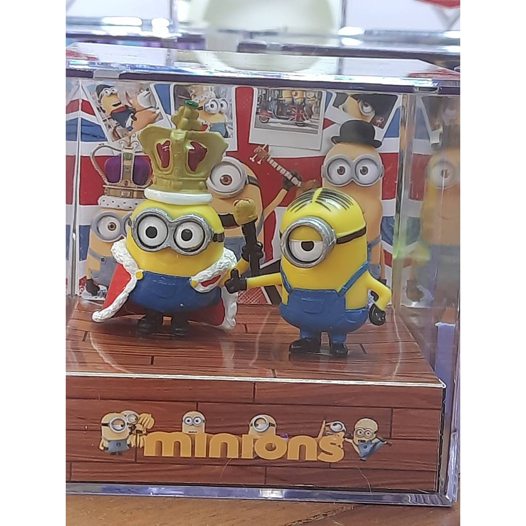 Cubo Mini Diorama Minions King Bob | Shopee Brasil