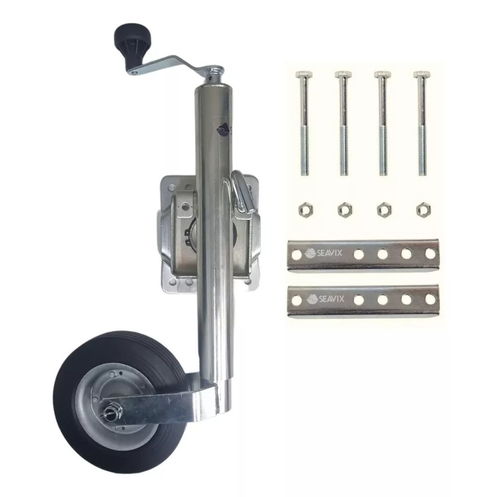 Pedestal Terceira Roda Carretinha De Reboque Roda de Apoio Roda Solta ...