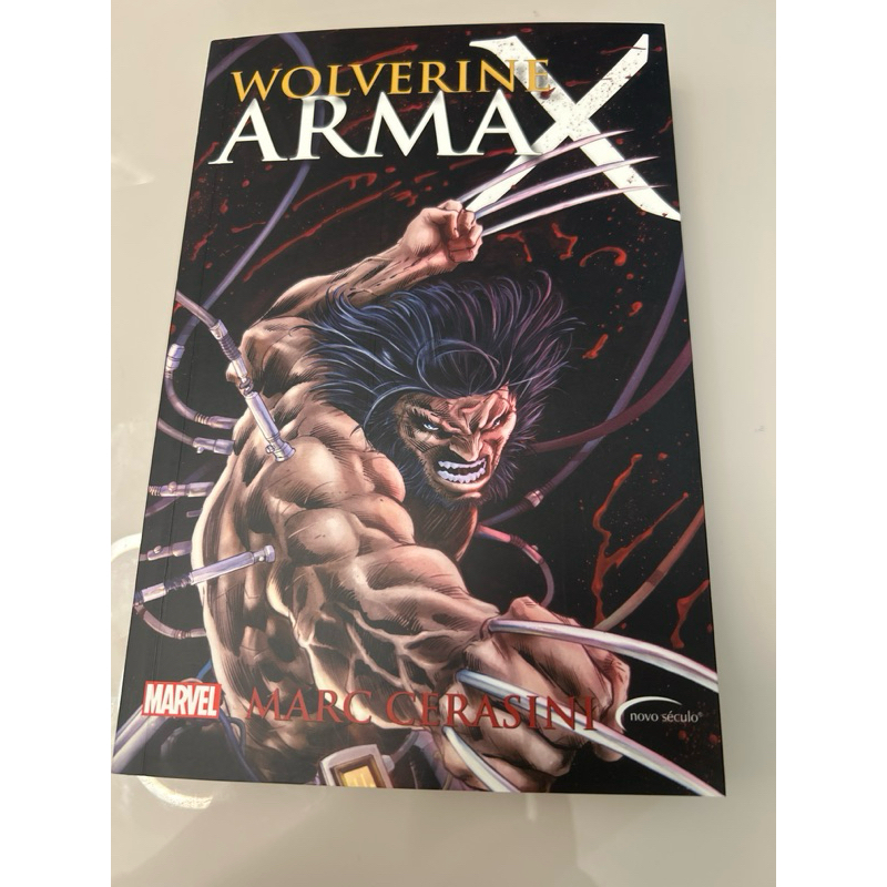 Livro Wolverine Arma X | Shopee Brasil