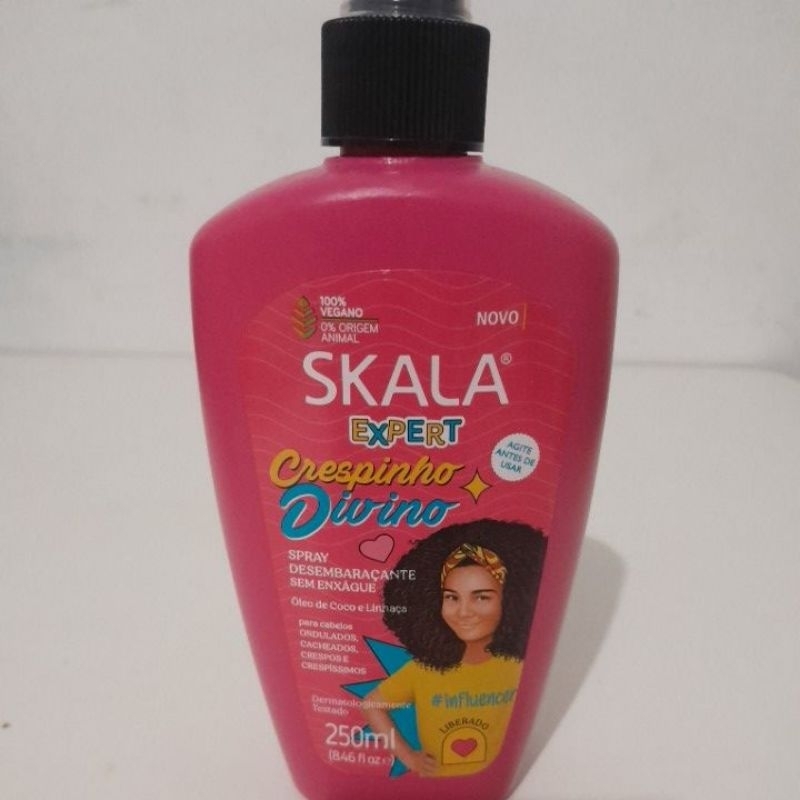 Skala Crespinho Divino Spray 250ml | Shopee Brasil