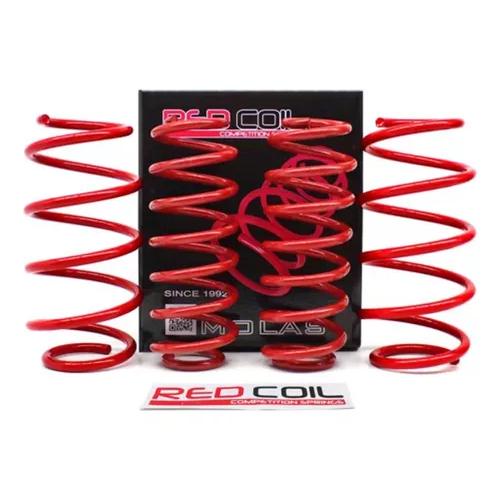 Molas Esportivas Red Coil Jetta Tsi 2012 Em Diante Eixo Rigido | Shopee ...