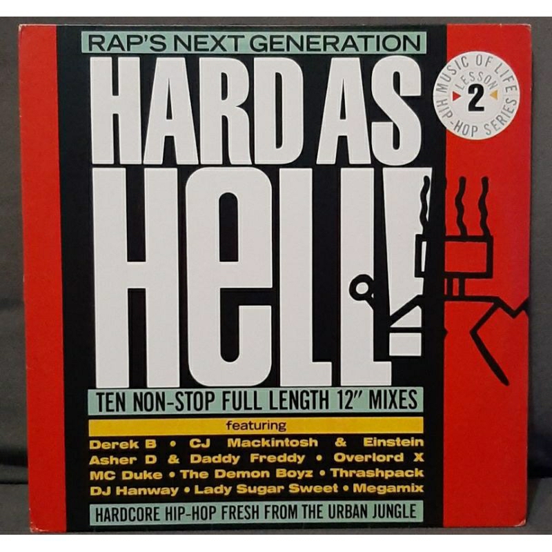 LP Vinil Hard as Hell Vol.2. Rap's next generation. | Shopee Brasil