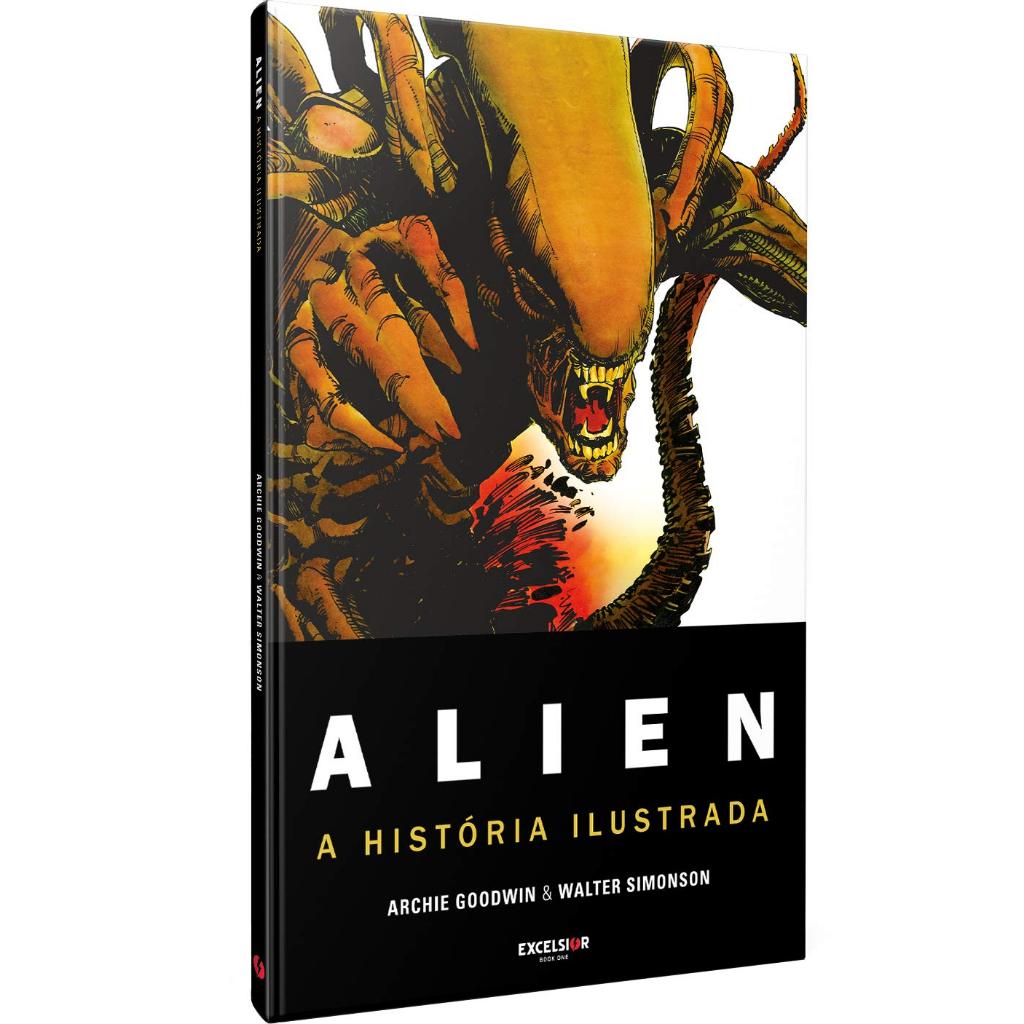 ALIEN: A HISTÓRIA ILUSTRADA ARCHJIE GOODWIN e WALTAR SIMONSON LIVRO ...