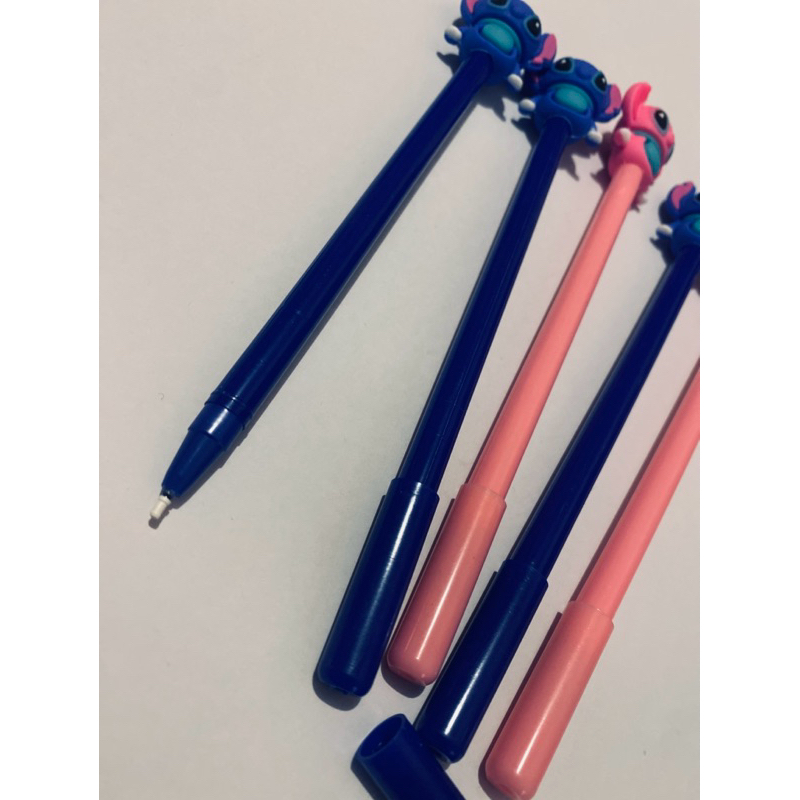 caneta Stitch e angel pinta fina 5 und | Shopee Brasil