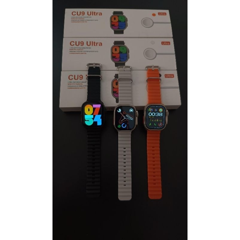 Smartwatch C9 Ultra 49mm Faz e Recebe Chamadas Lançamento - Branco ...