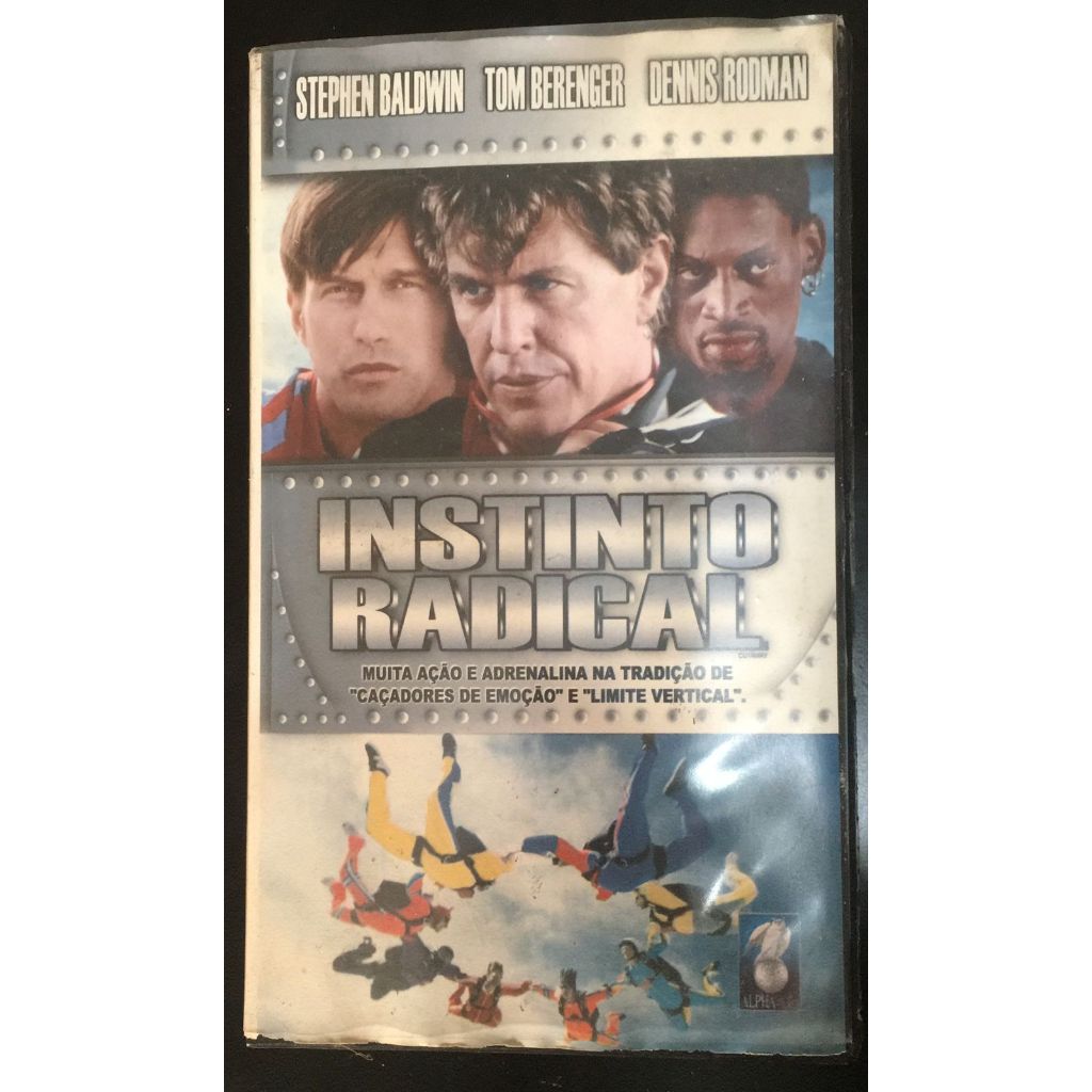 fita vhs instinto radical-stephen baldwin-dennis roodman-AM | Shopee Brasil