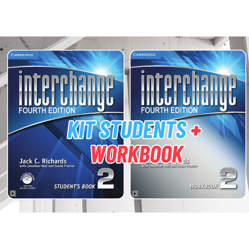 Interchange Level 2 4th Student's Book e Workbook | Shopee Brasil